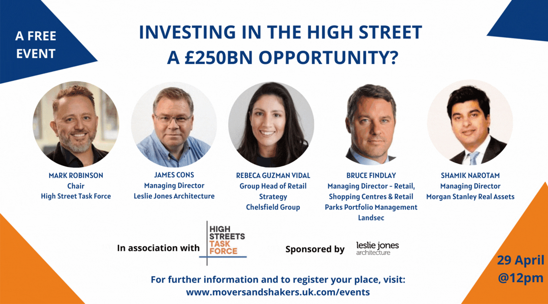 Investing in the High Street. - Leslie Jones Architects