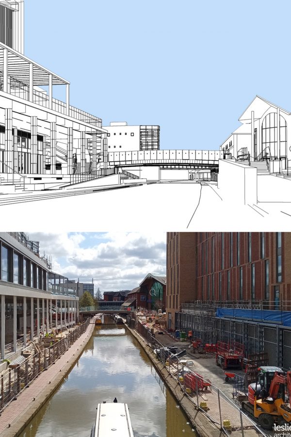 Castle Quay Waterfront, Banbury - Leslie Jones Architects