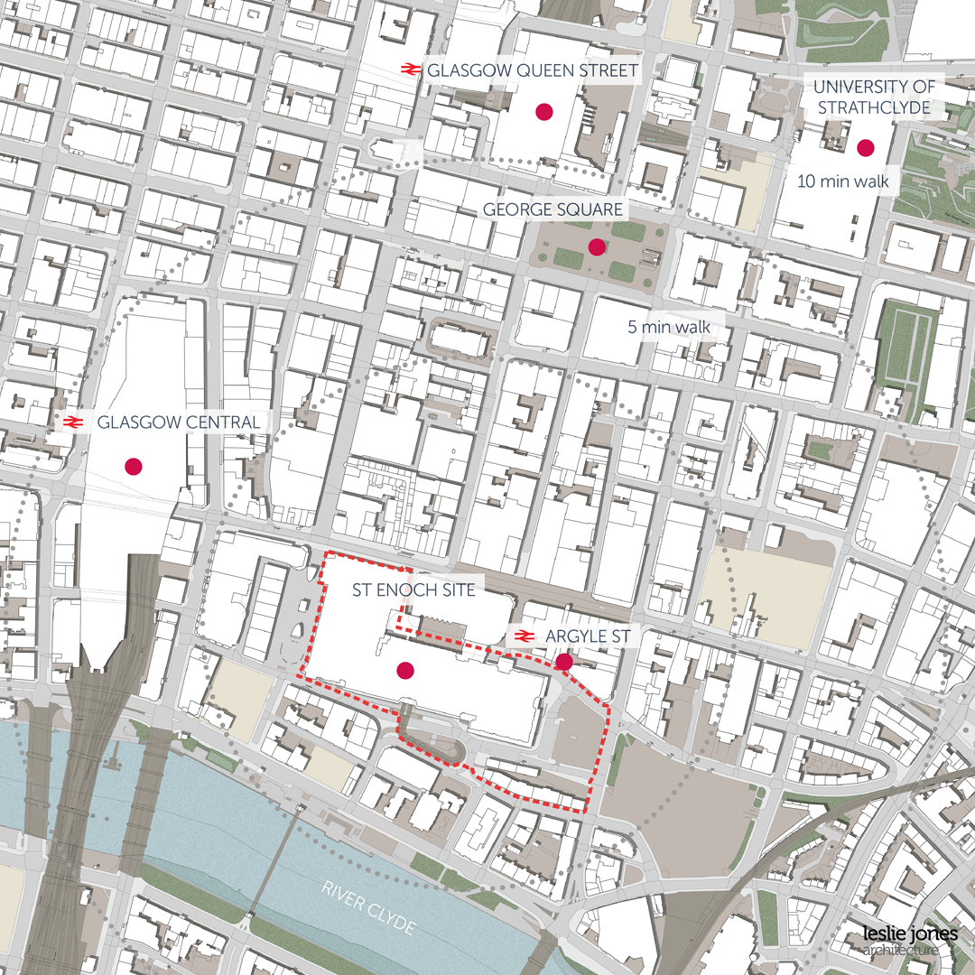 St Enoch Centre – Transformational Masterplan - Leslie Jones Architects