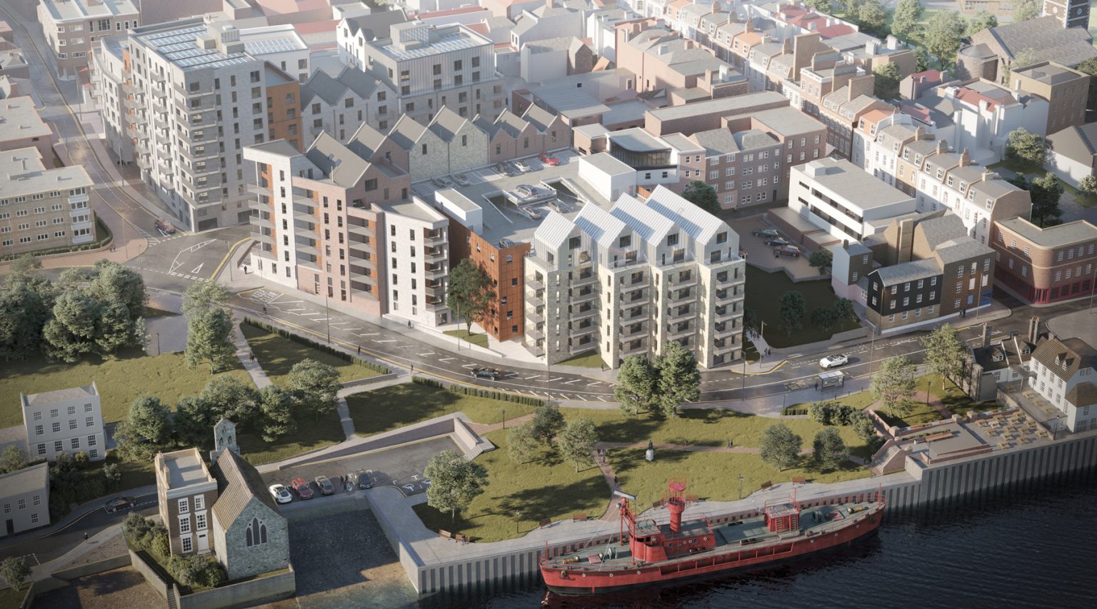 Town Centre, Gravesend - Leslie Jones Architects