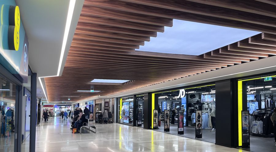 The Ashley Centre Entrance and Malls Refurbishment, Epsom - Leslie ...