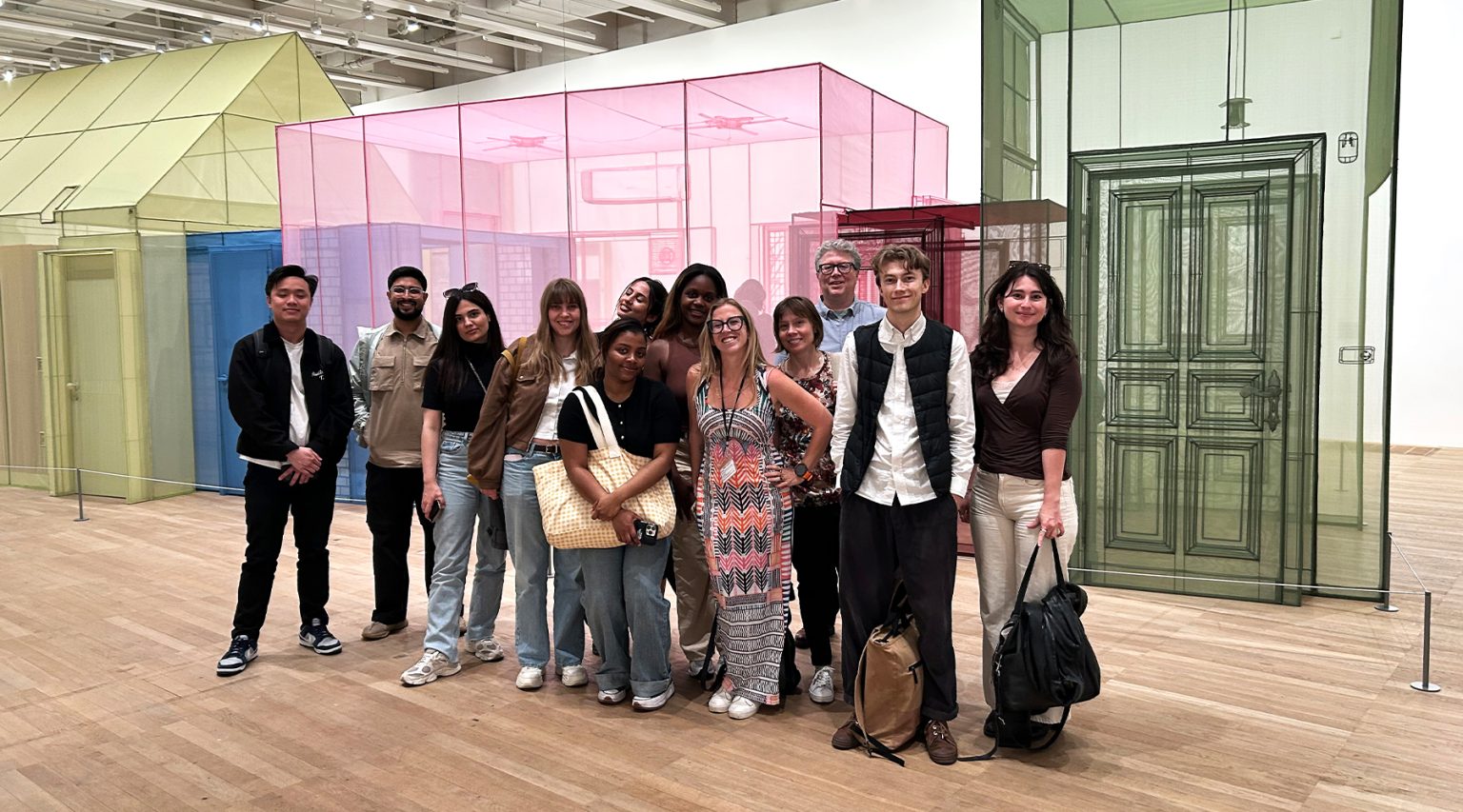 LJA Architecture Social - Do Ho Suh: Walking House Exhibition - Leslie ...